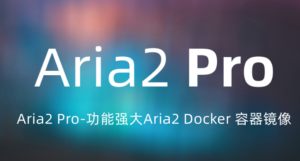 Aria2 Pro-功能强大Aria2 Docker 容器镜像：安装简单,下载速度快 - 挖站否-挖掘建站的乐趣
