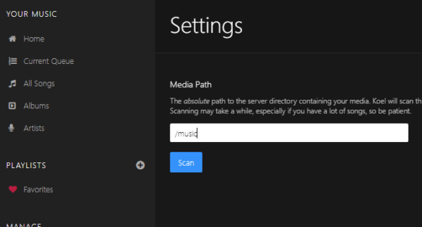 Koel自建音乐流服务和个人音乐电台-Koel Docker安装与使用教程 - 挖站否-挖掘建站的乐趣